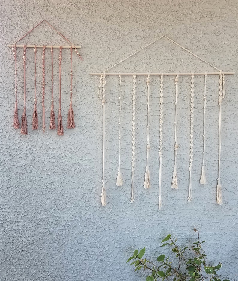 Macrame Photo Hanger, Macrame Photo Display Wall Hanging, Boho Decor ...