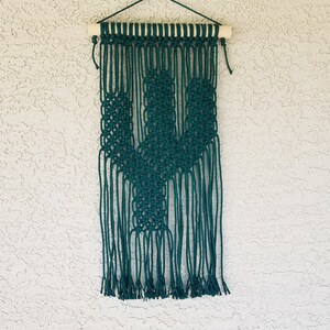 Cactus Macrame, Macrame Cactus, Cactus Macrame Wall Hanging, Boho ...