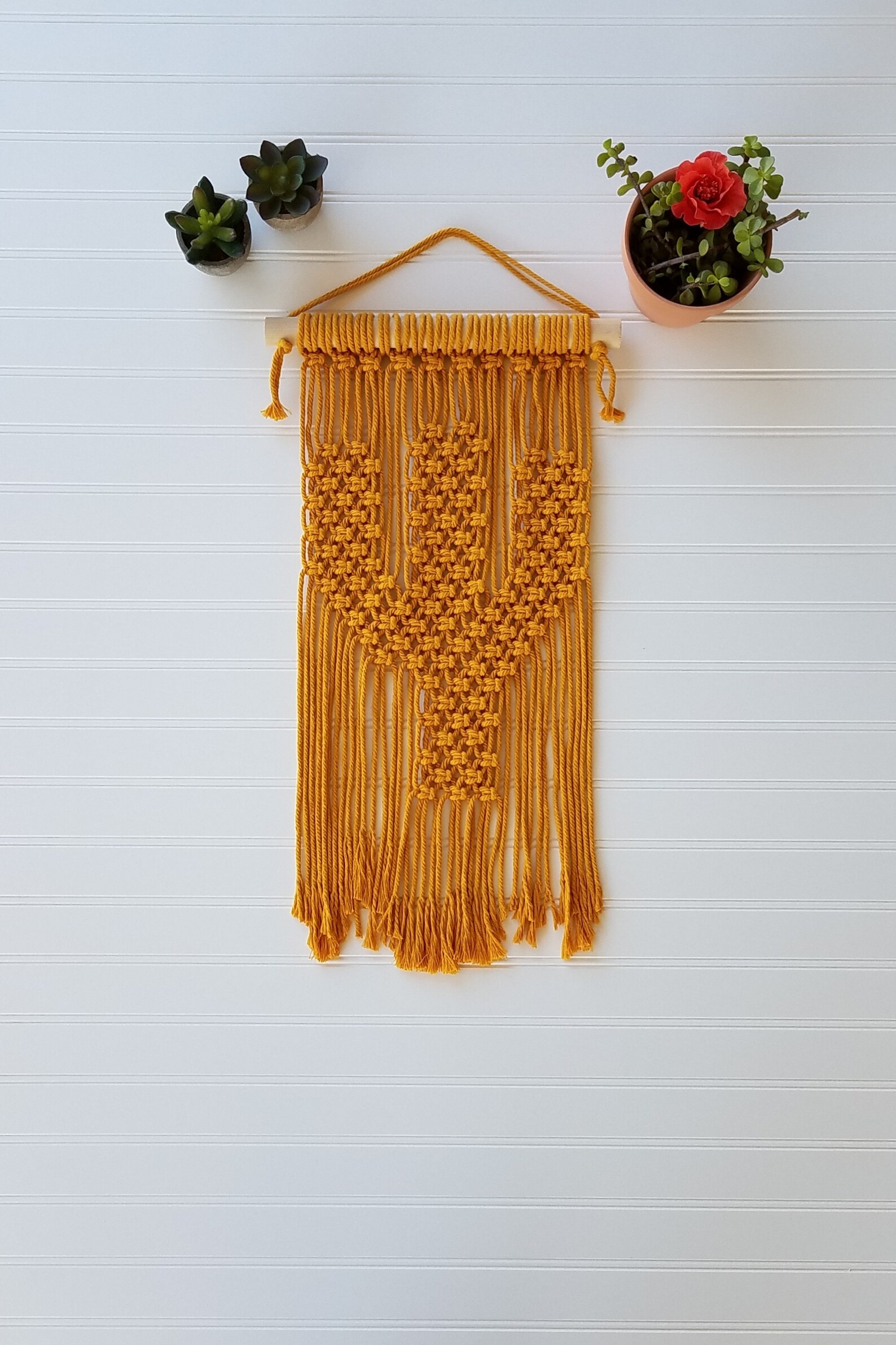 Cactus Macrame Macrame Cactus Cactus Macrame Wall Hanging - Etsy