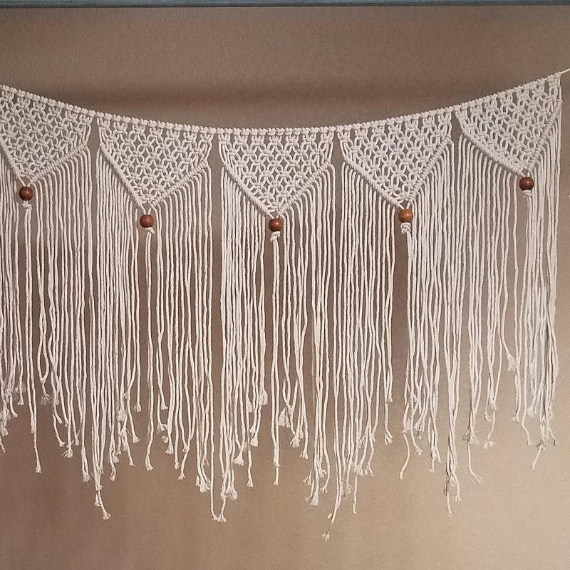 Macrame Banner - Etsy