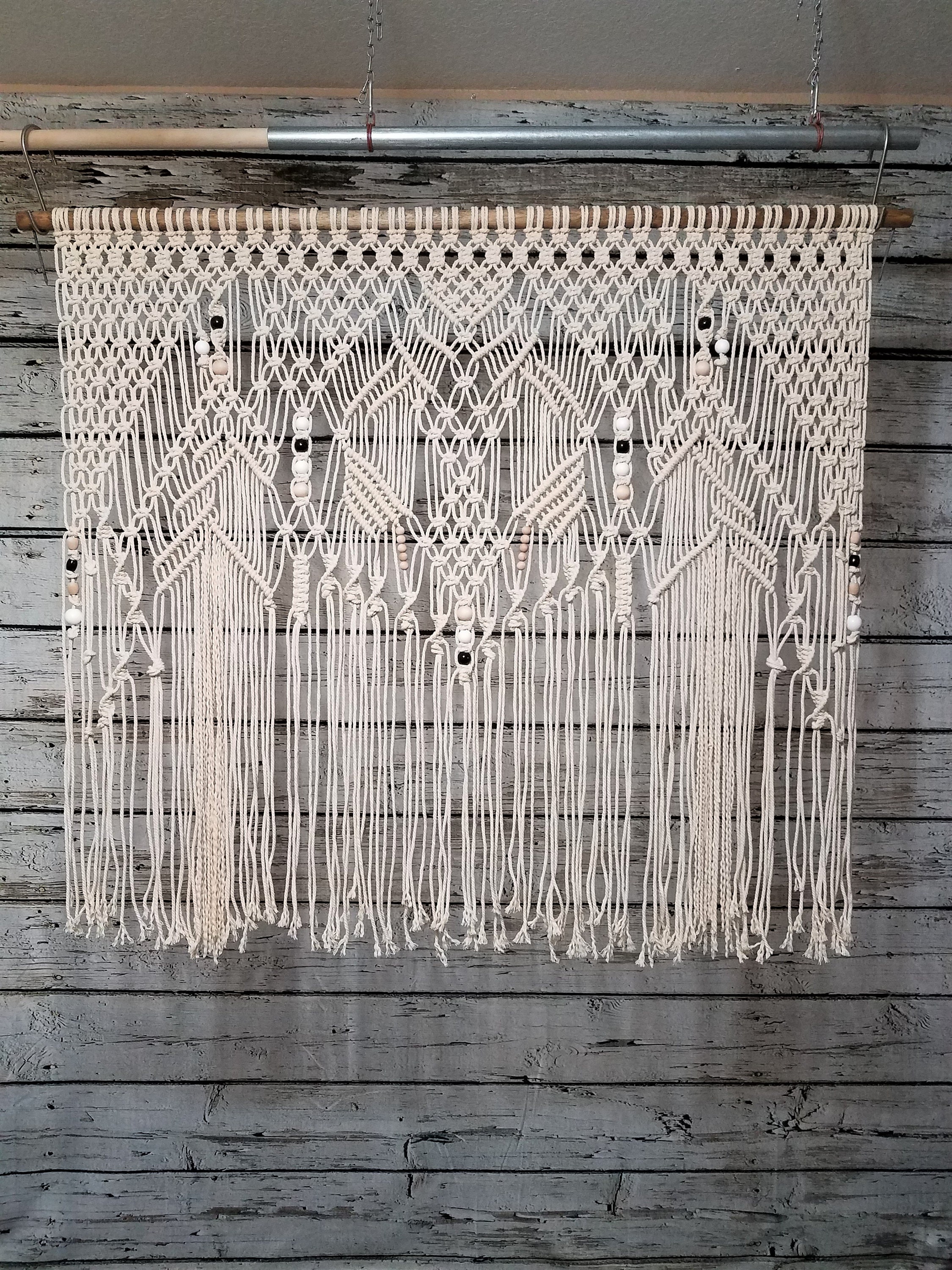Extra Large Natural Macrame Wall Hanging Natural Boho Macrame | Etsy