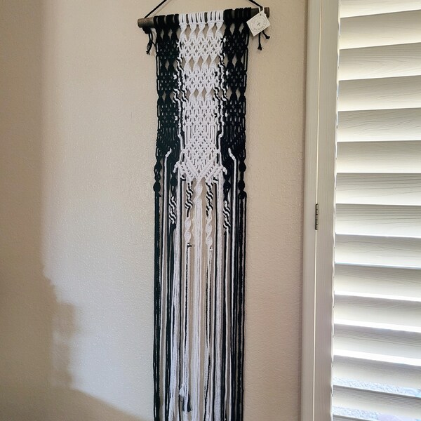 White Macrame - Etsy