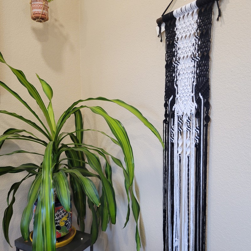 White Macrame - Etsy