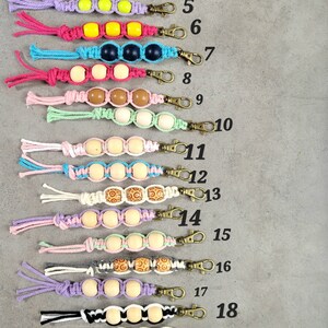 Macrame Key Chains, Boho Key Chains, Purse Charm, Backpack Charm ...