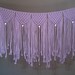 Macrame Banner Large Macrame Wall Hanging Boho Home Boho - Etsy