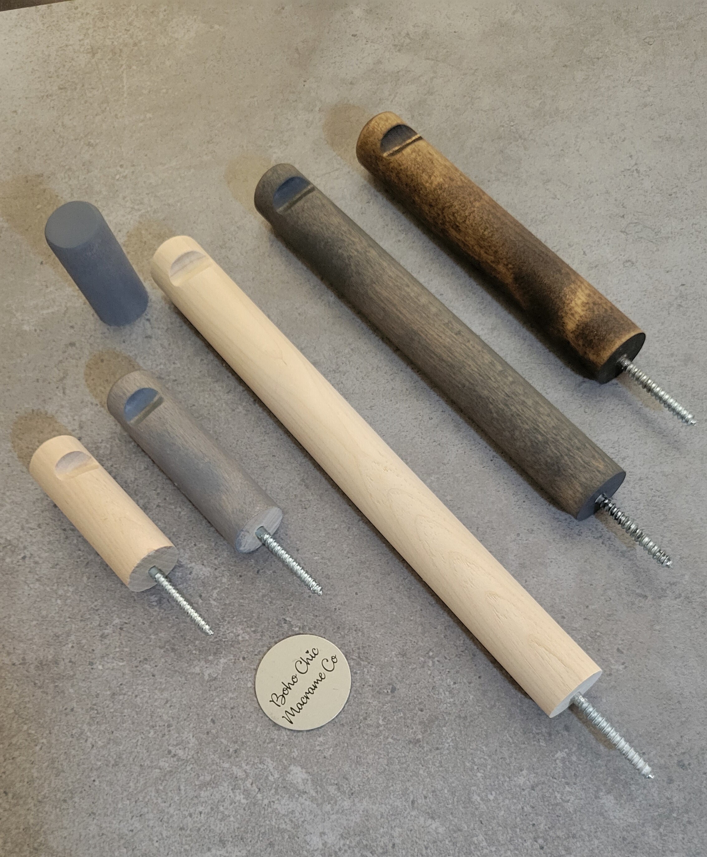 Wood Dowel Wall Hook, Boho Wall Hook, Plant Hanger Wall Hook, Wood Hook ...