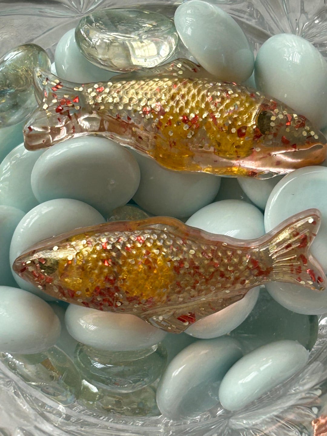 Persian Nowruz Haftseen Gold Fish Decoration (set of 2) - Etsy