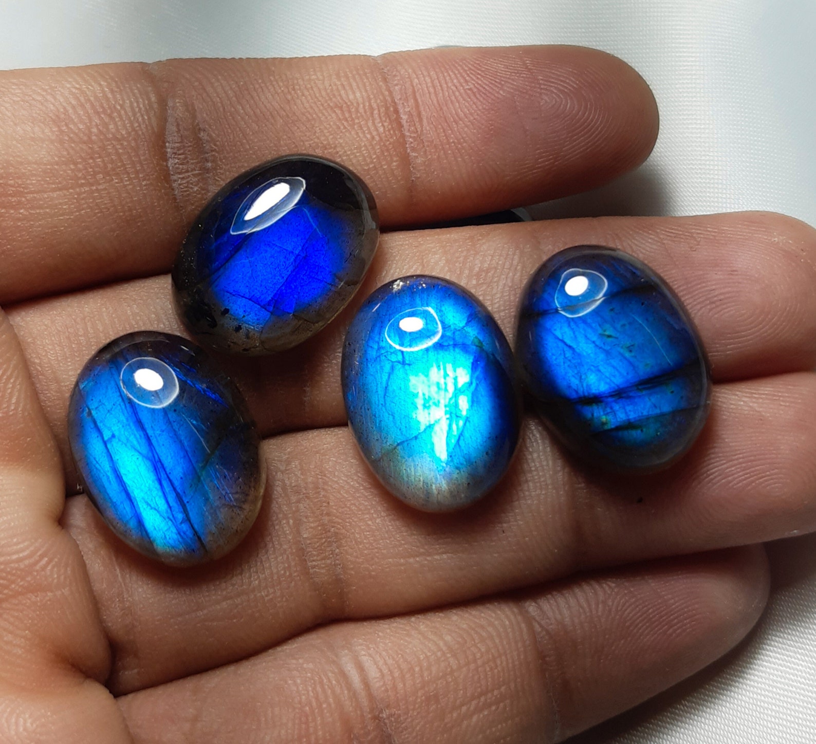 3x5-20x30 Mm Labradorite Cabochon Genuine Labradorite Oval | Etsy