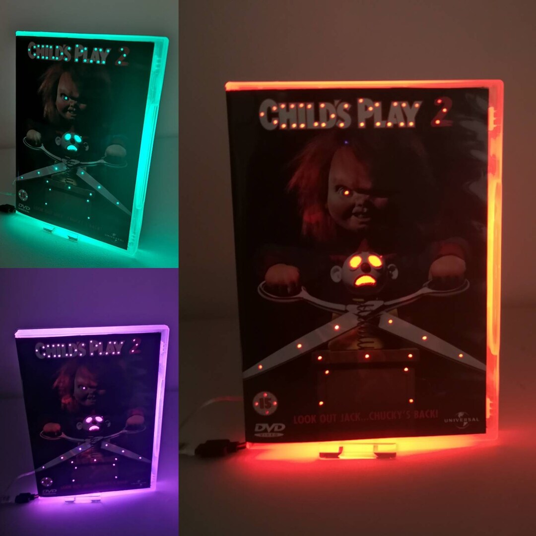 Upcycled DVD Case-lamp-desk Lamp-night Light-childs - Etsy