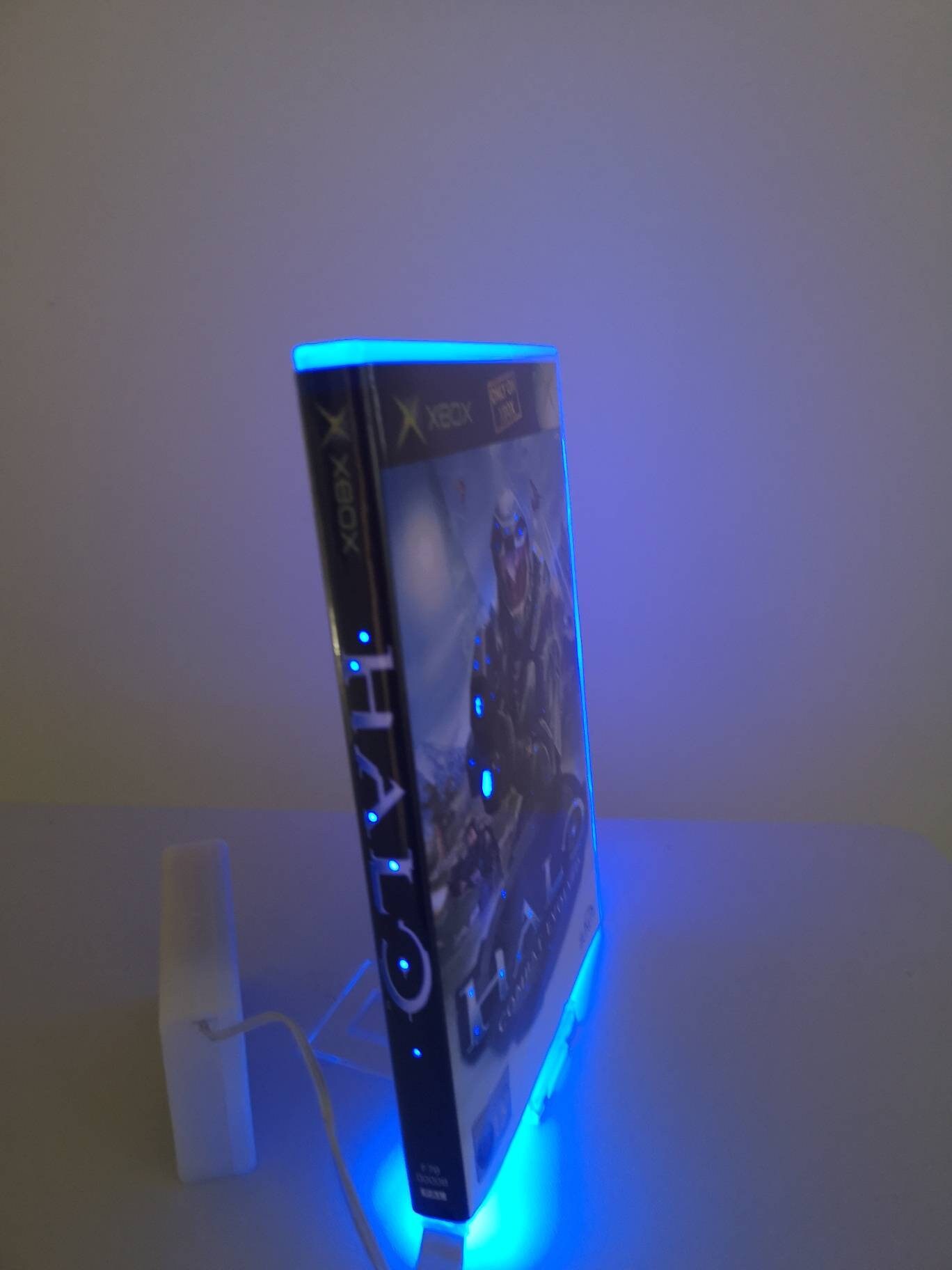 Table lamp-Desk lamp-Night light-Halo-Xbox Decor-Upcycled-Xbox | Etsy