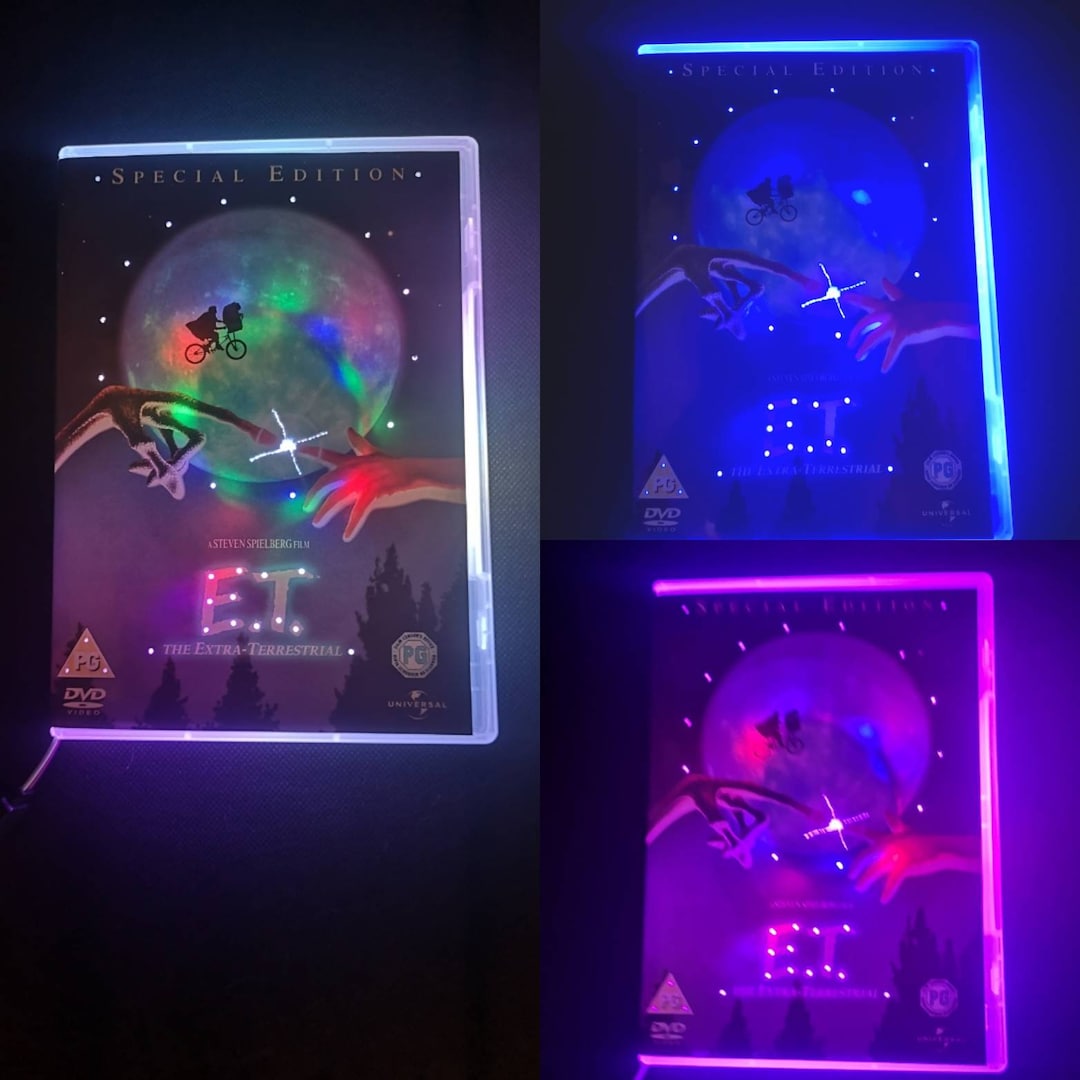 Upcycled DVD Case-lamp-desk Lamp-night Light-e.t the - Etsy