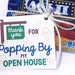DIGITAL DOWNLOAD, 6 Tags per Sheet, Thanks for Popping by My Open House ...