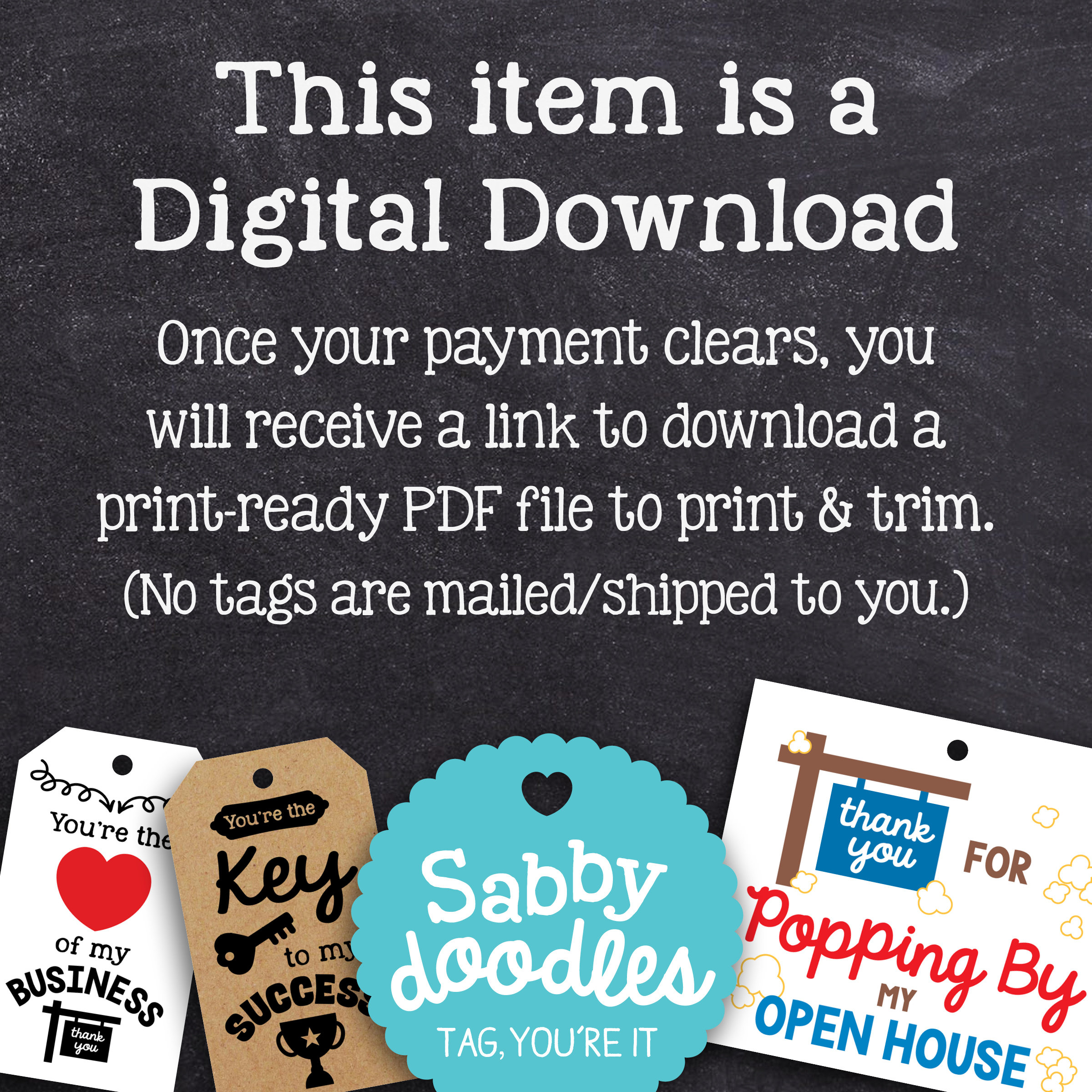 DIGITAL DOWNLOAD, 6 Tags per Sheet, Looking for Your Home Sweet Home ...
