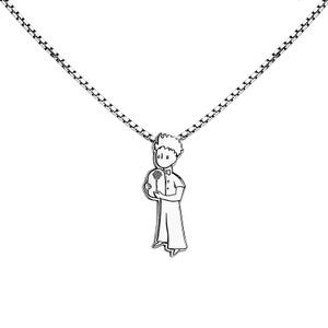 Personalized the Little Prince Character 14k or 18k Gold Necklace ...