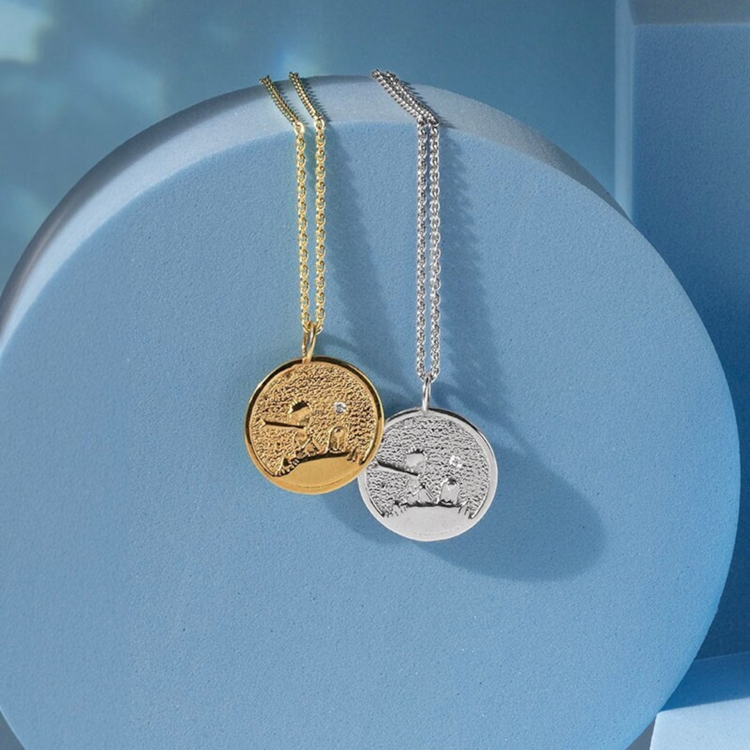 Personalized the Little Prince 14k or 18k Gold Necklace | Silver ...