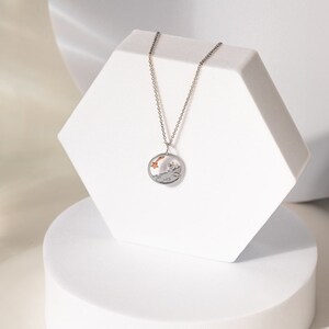 Couple Cut Out Necklaces the Little Prince | 14k or 18k Gold or Silver ...