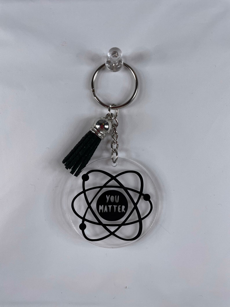 Atom KEYCHAIN YOU MATTER Science Geeks Key Chain Gift - Etsy