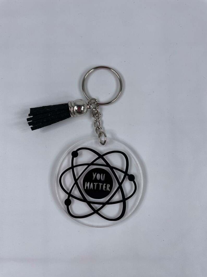 Atom KEYCHAIN YOU MATTER Science Geeks Key Chain Gift - Etsy