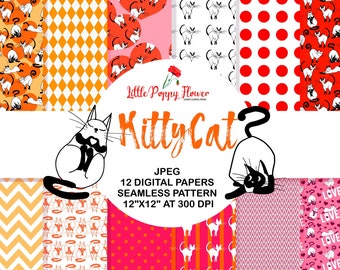 Watercolor Ocean Life Digital Paper Pack Sea Animals Instant - Etsy