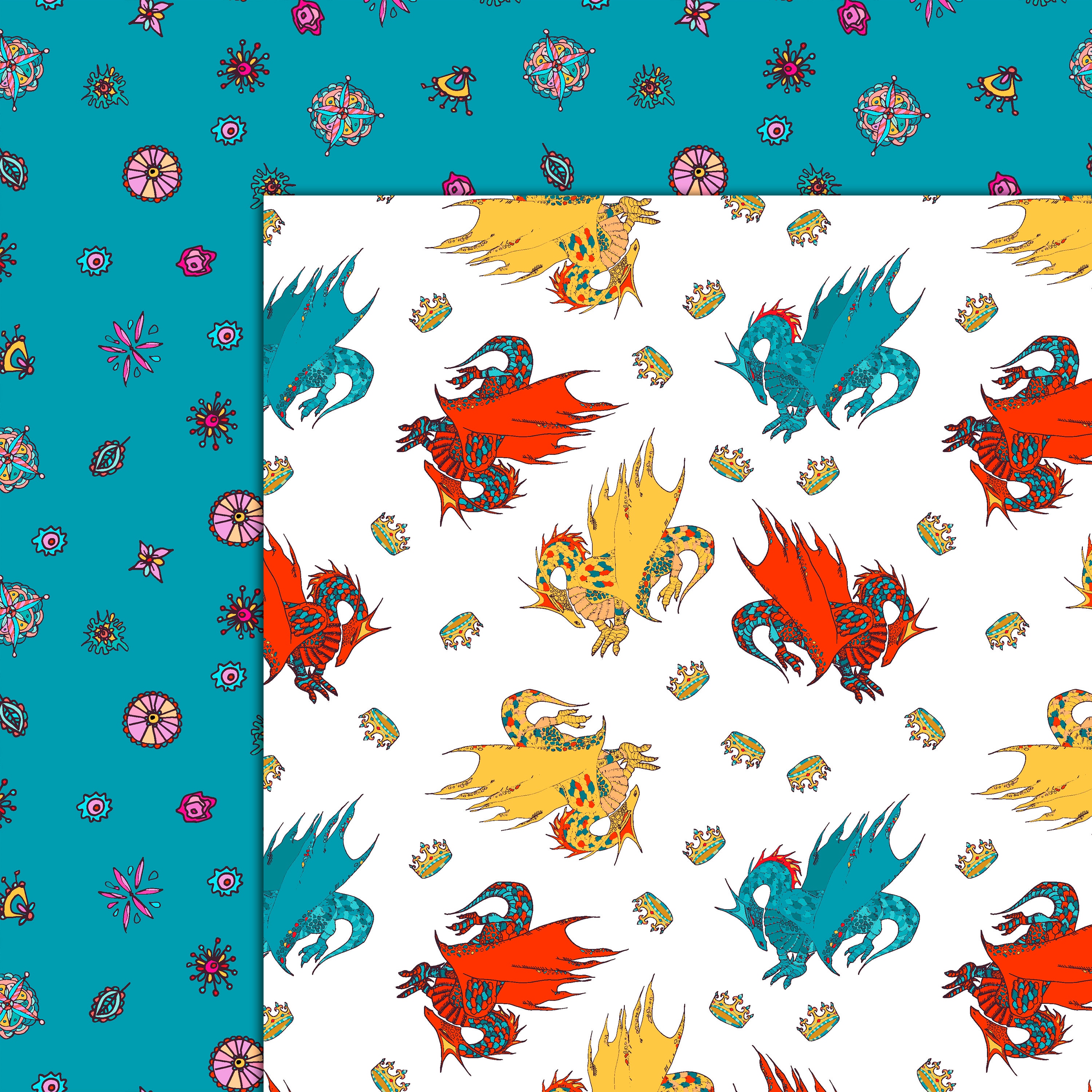 Fairy Tale Digital Paper Pack, Scrapbook Papers, Digital Download ...