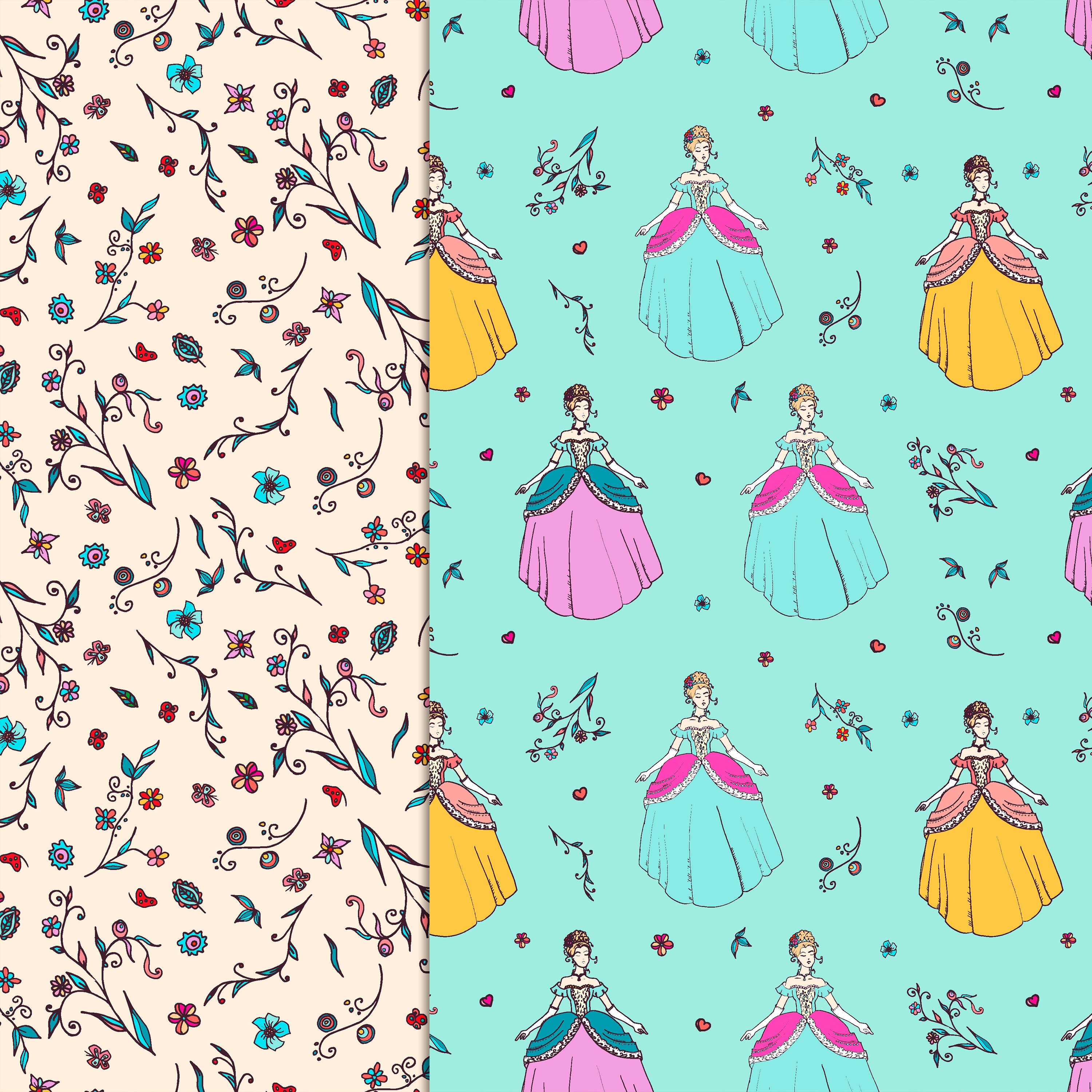 Fairy Tale Digital Paper Pack Scrapbook Papers Digital - Etsy