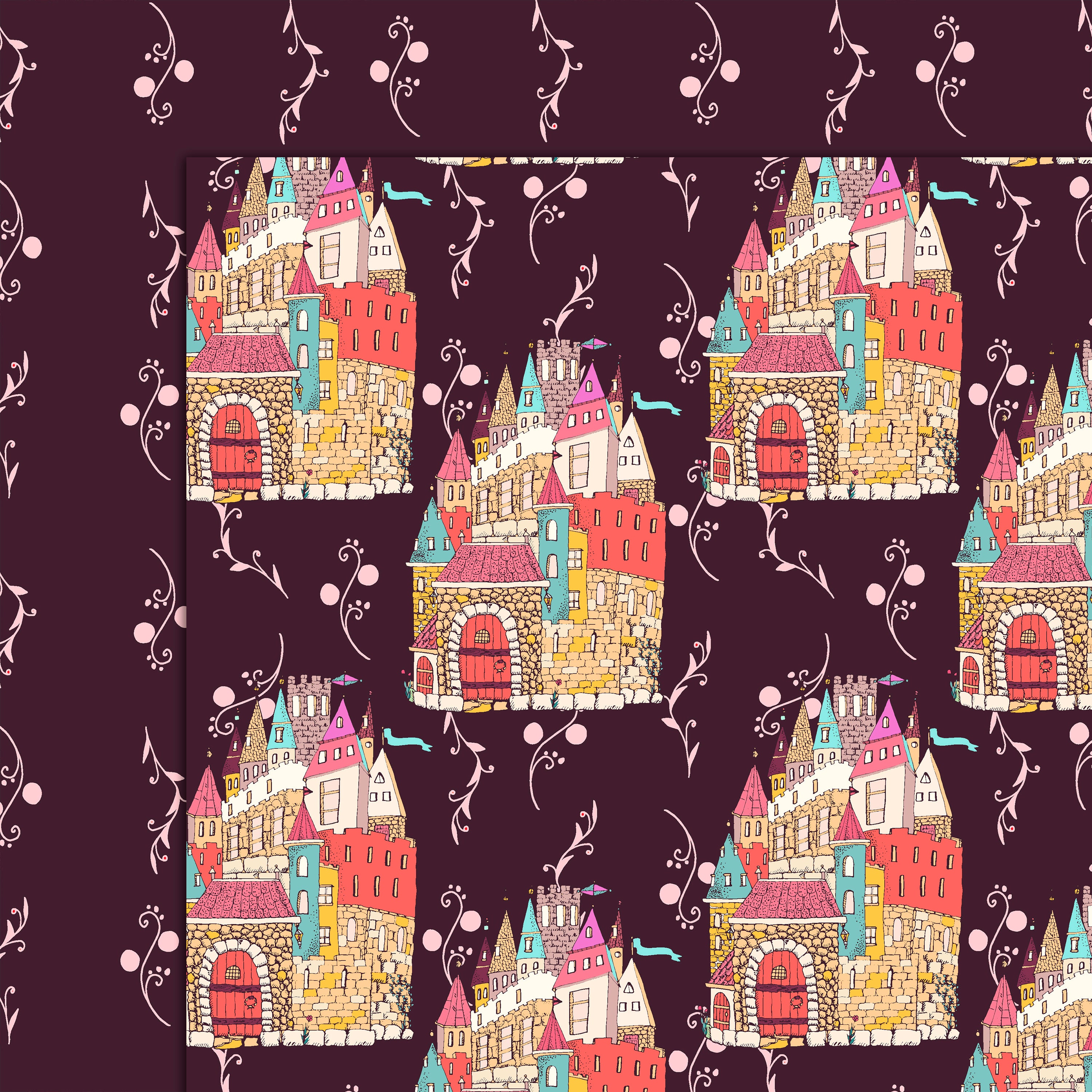 Fairy Tale Digital Paper Pack, Scrapbook Papers, Digital Download ...