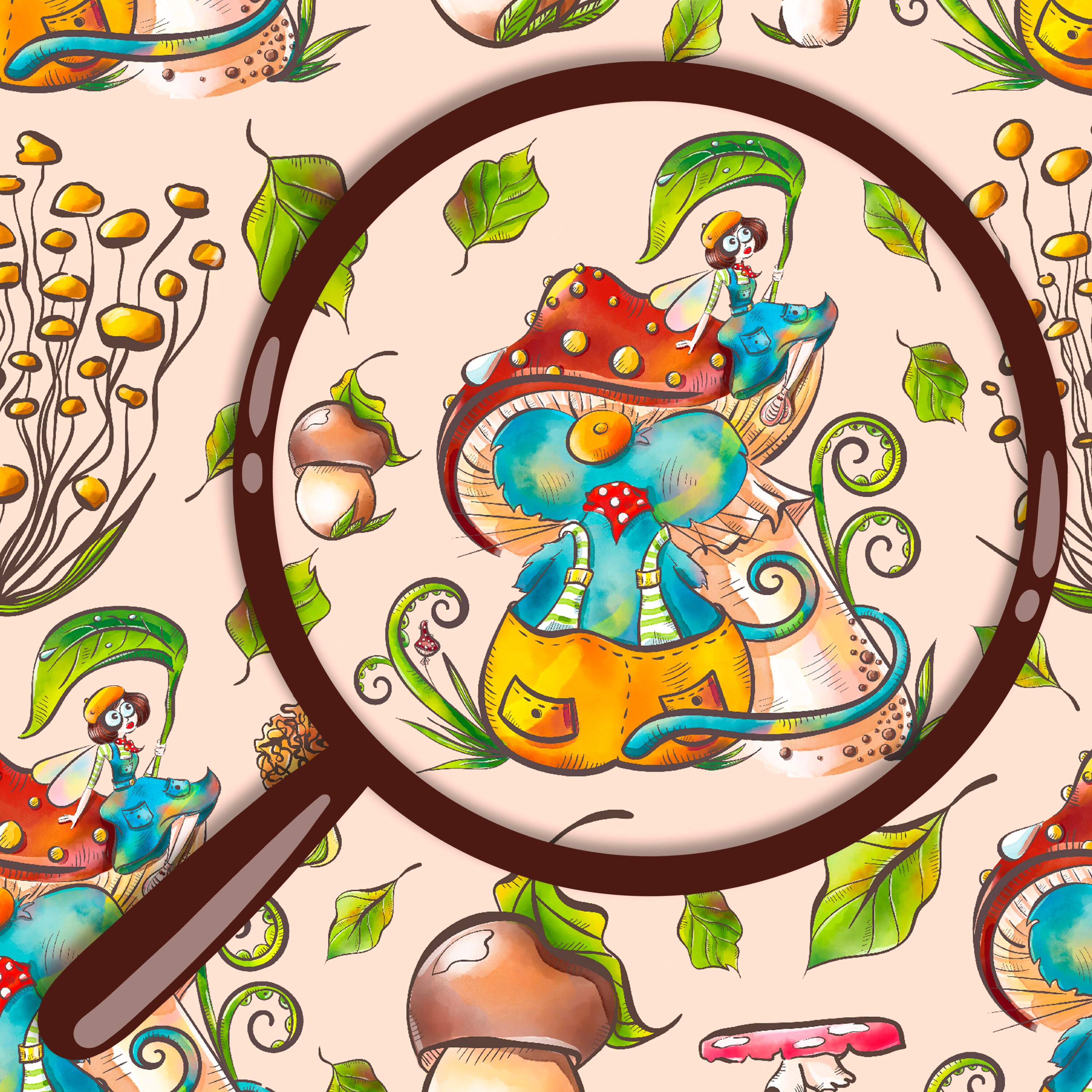 Fantasy Digital Paper Pack, Scrapbook Papers, Scrapbook Kit, Digital ...
