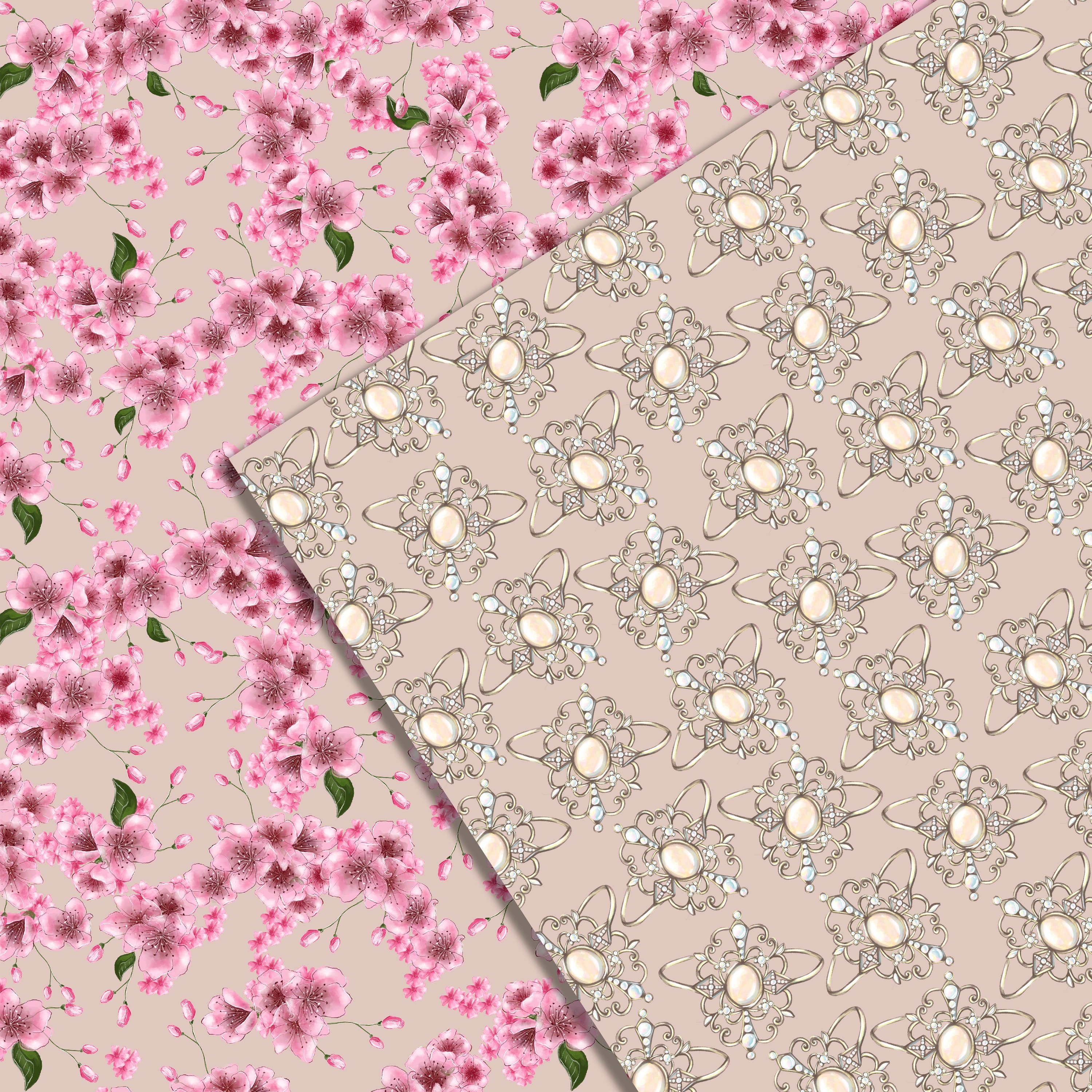 Vintage Digital Paper Pack, Scrapbook Craft, Scrapbooking Kit, Instant ...