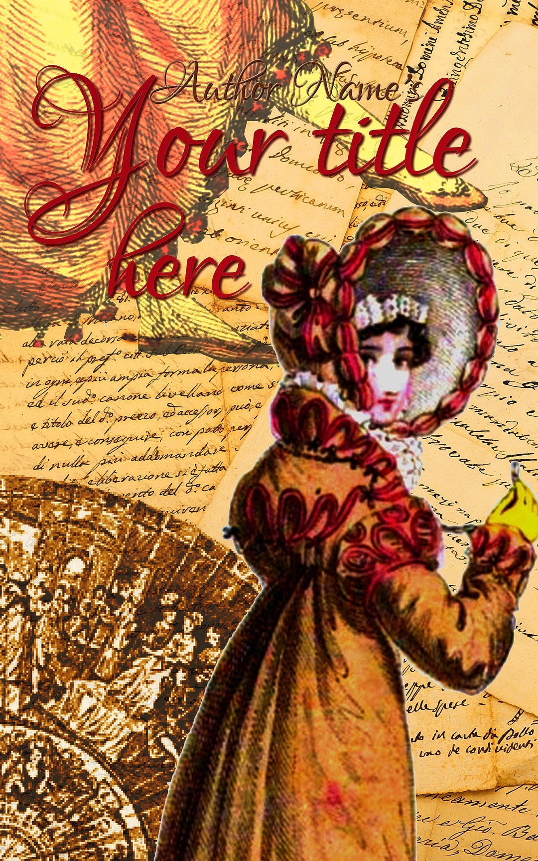 Love Letters Regency Romance Cover - Etsy