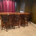 Custom Straight Line Custom Indoor Wood Bar - Etsy