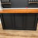 Custom Straight Line Indoor Wood Bar - Etsy