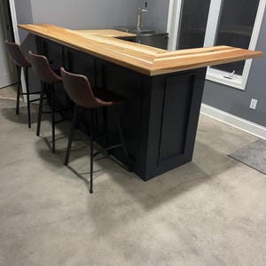Design Your Own Epic Entertainment Space - Ultimate Custom Wood Bars - Etsy