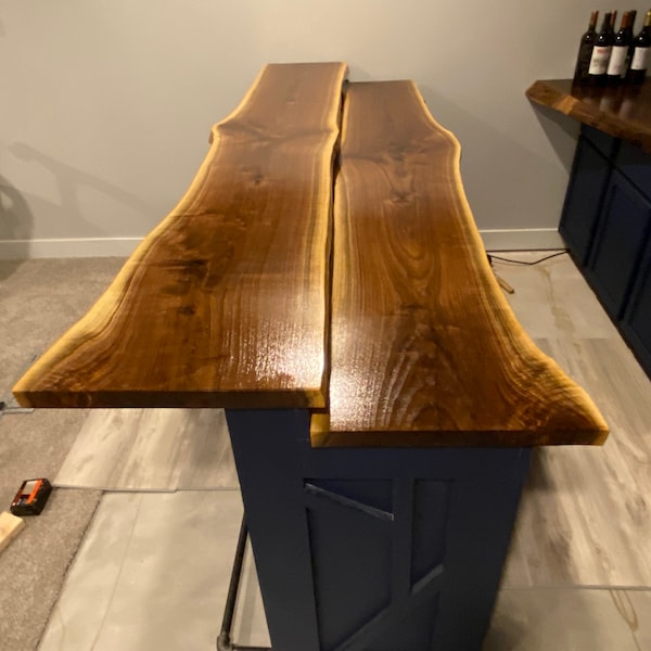 Live Edge Bar - Etsy