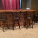 Custom Straight Line Custom Indoor Wood Bar - Etsy