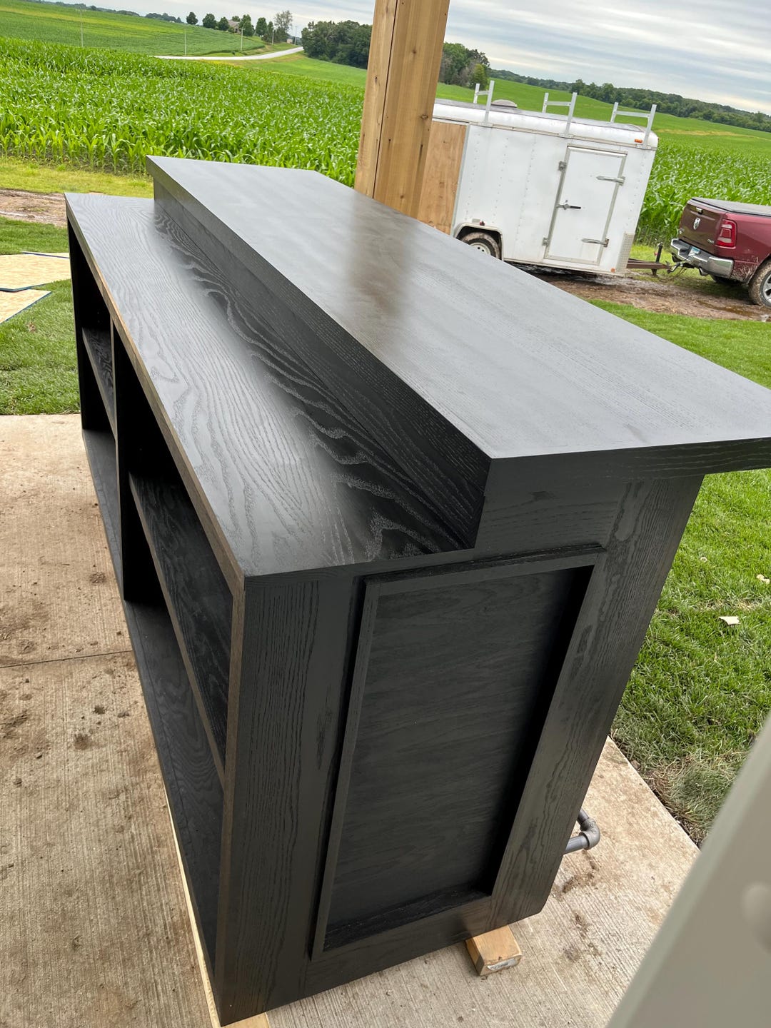 Custom Handcrafted Wooden Bar - Unique and Stylish Home Addition - Etsy