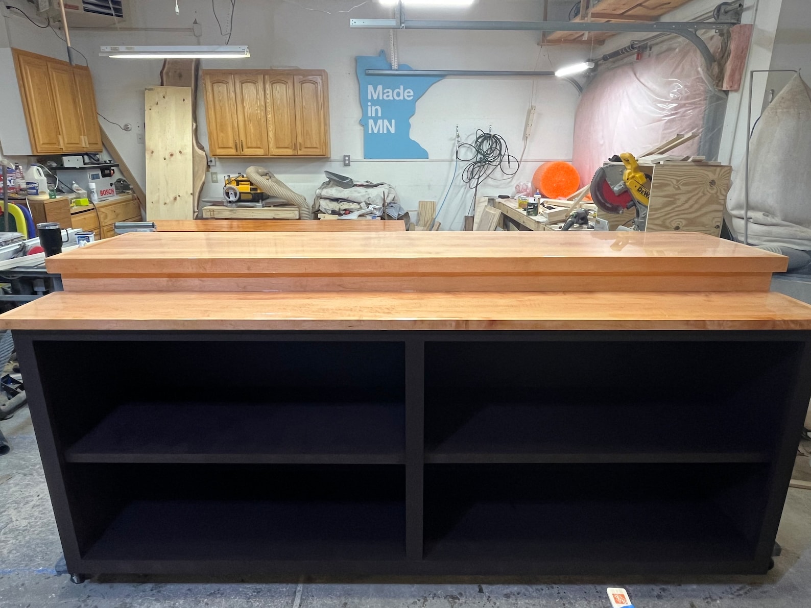 Custom Straight Line Indoor Wood Bar - Etsy