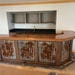 The Chicago Classic - Custom Wood Bar With Chicago Bar Rail and Epoxy ...