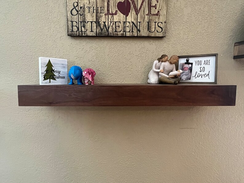 Custom Wood Floating Shelves - Etsy
