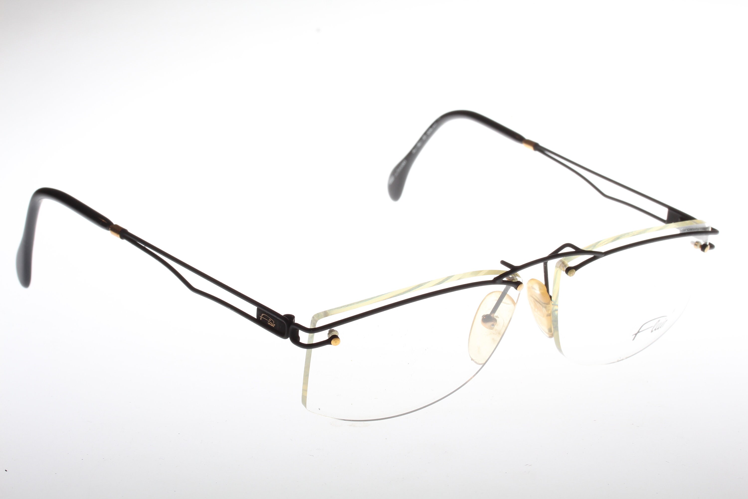 Flair Rimless Made in Germany Vintage Eyeglasses - Etsy