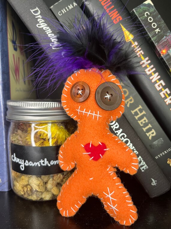 Orange vudoo doll OOAK Dolls & Miniatures Art Dolls etna.com.pe