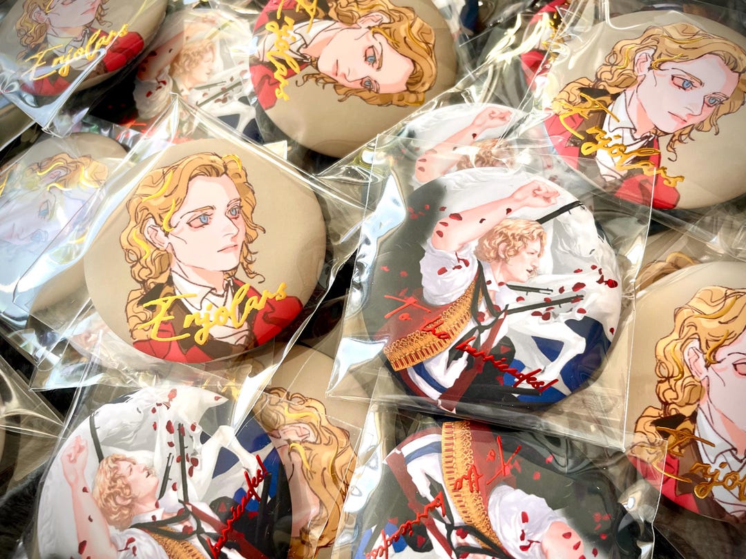 Les Miserables Pinback Buttons - Etsy