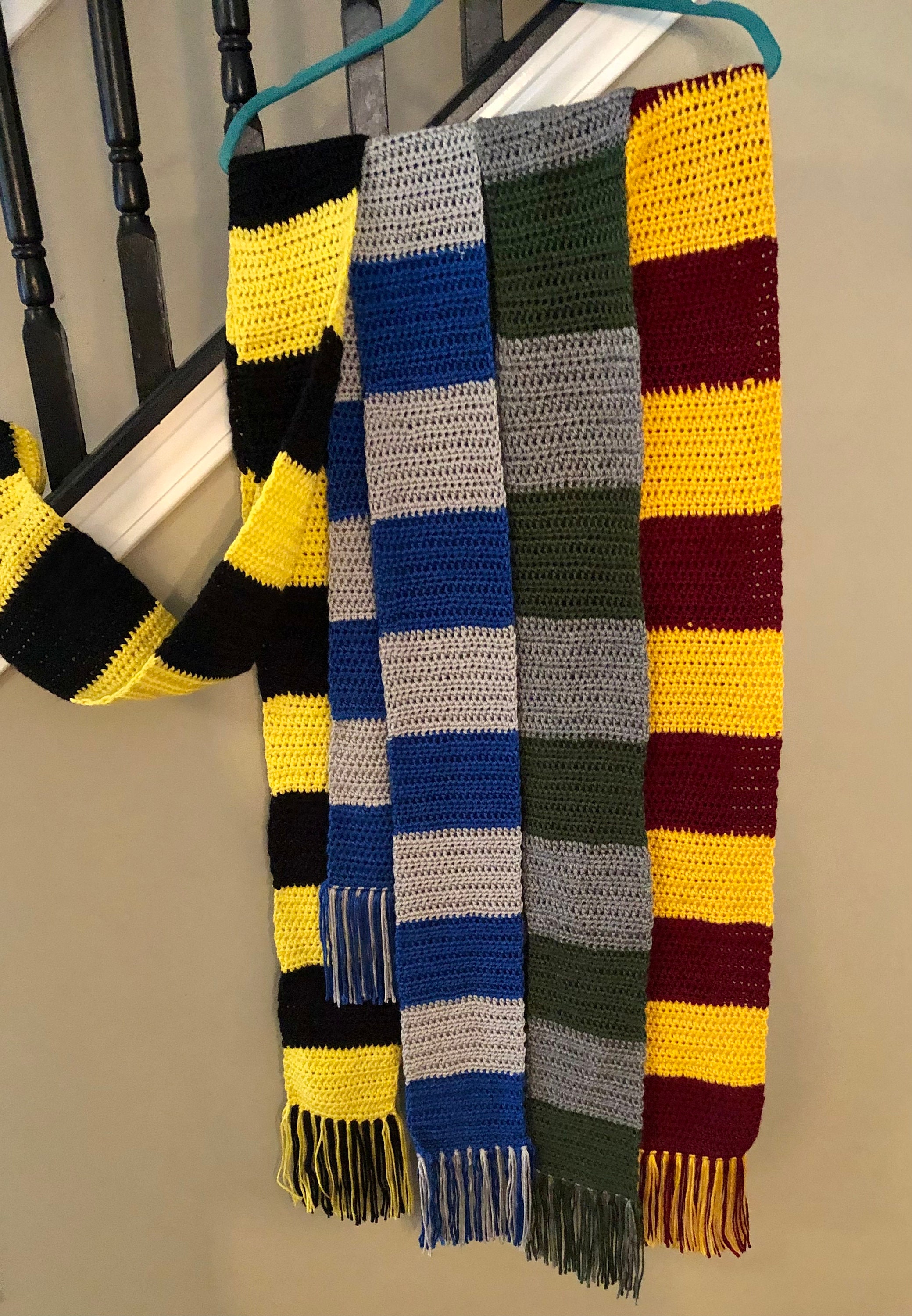 Harry Potter Inspired First Years House Scarf - Etsy
