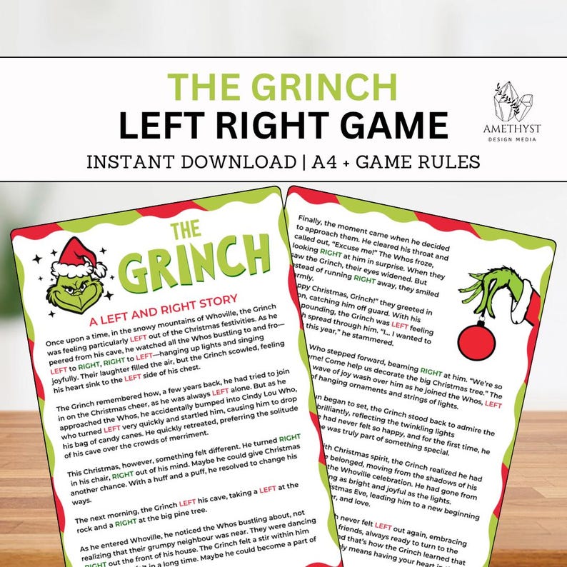 Christmas Left Right Game | Pass the Present | Christmas Pass the Gift ...