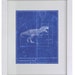 Tyrannosaurus Rex Schematic Diagram Art 5x7 to 24x36 Print - Etsy
