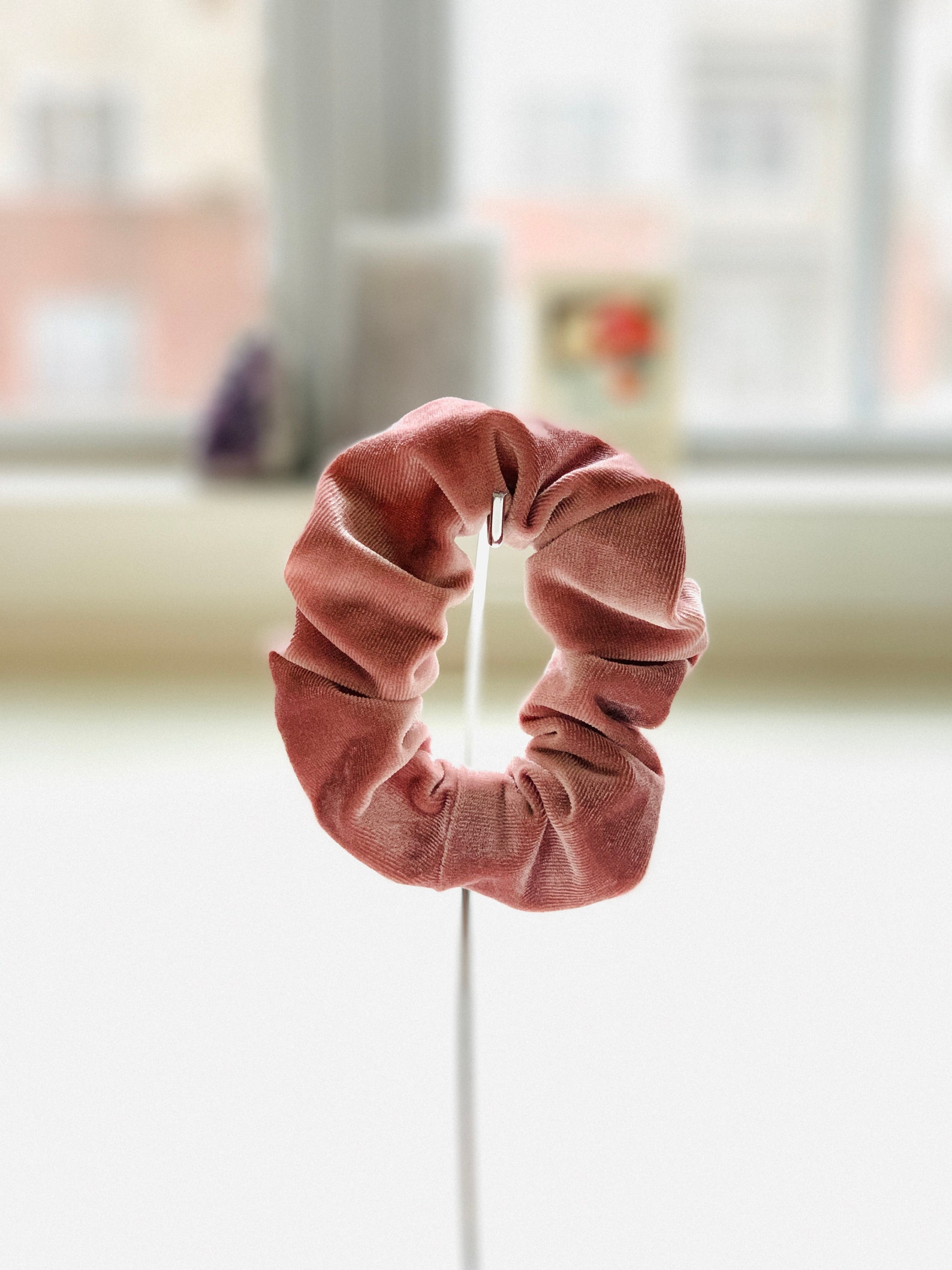 Light Pink Velvet Scrunchie Christmas Stocking Gift/solid Color ...