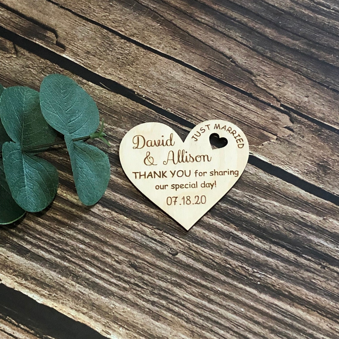 Heart Wedding Favor Thank You Wedding Favors Wedding Favor - Etsy