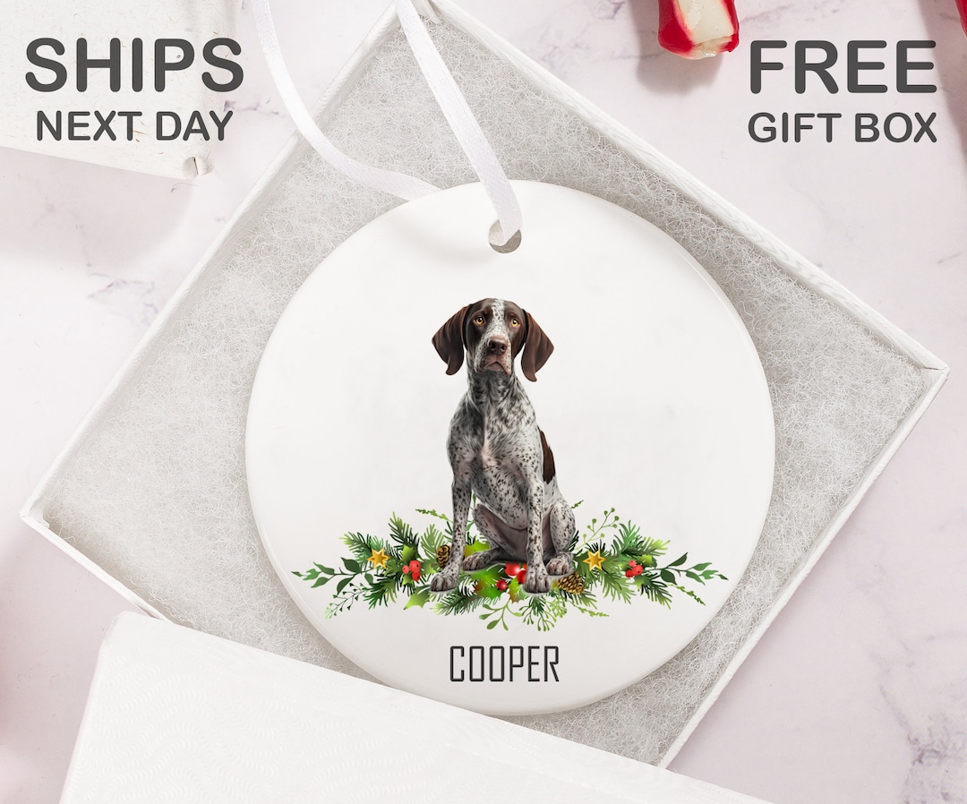 German Shorthaired Pointers Ornament Pet Ornament Dog Christmas Ornament Gift for Dog Lovers ...
