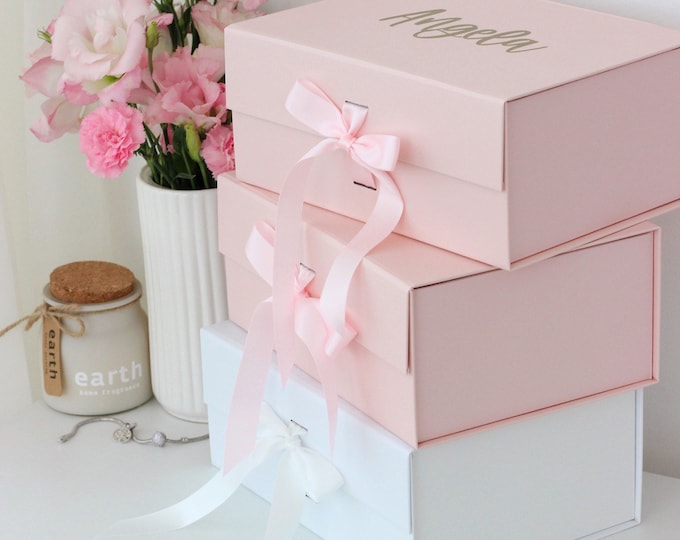 Custom Gift Box-personalized Gift Box-custom Name Box Empty-box With ...