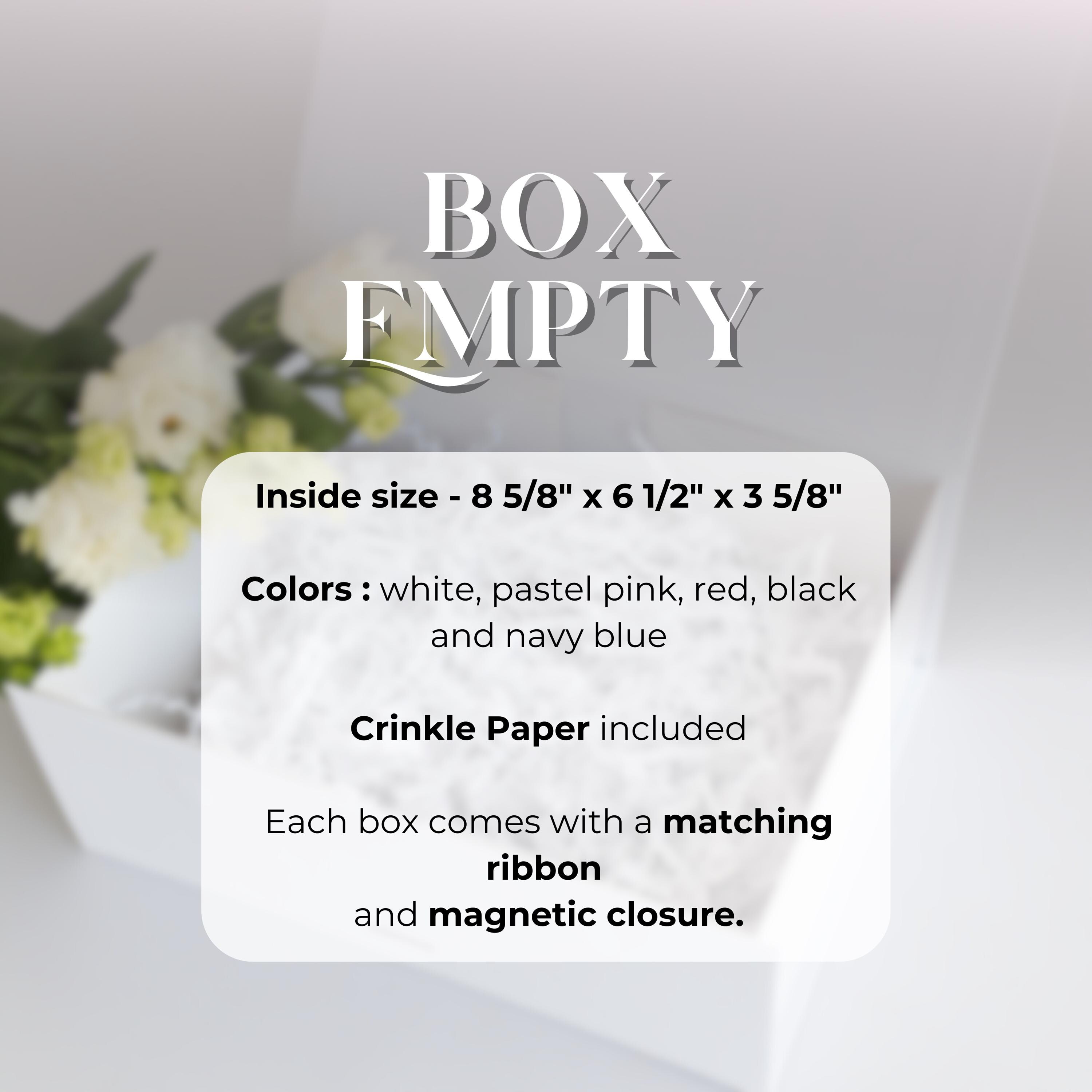 Logo Box Empty Brand Box Boss Gift Company Logo Business Custom Gift ...