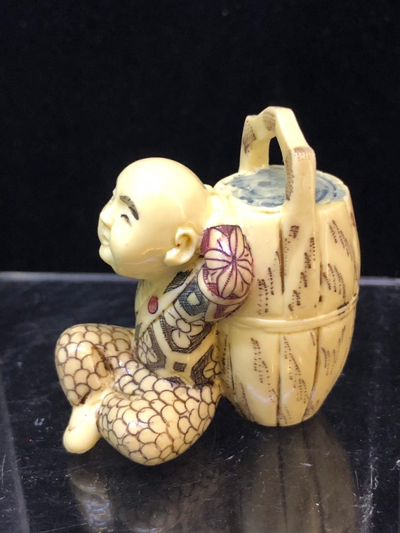 Japanese Netsuke | Etsy